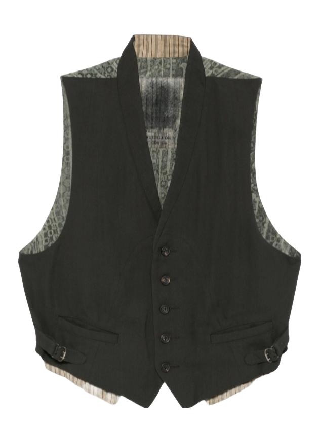 ZIGGY CHEN Ziggy Chen Classic Shawl Collar Gilet